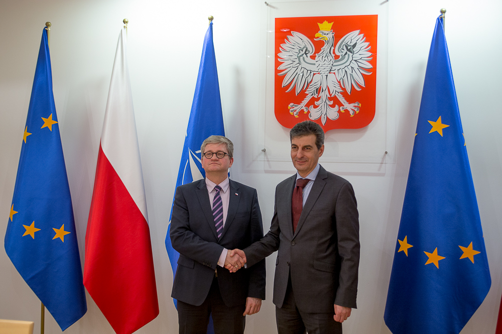 Szef BBN przyjął Mihnę Motoca - Wydarzenia - Biuro Bezpieczeństwa Narodowego