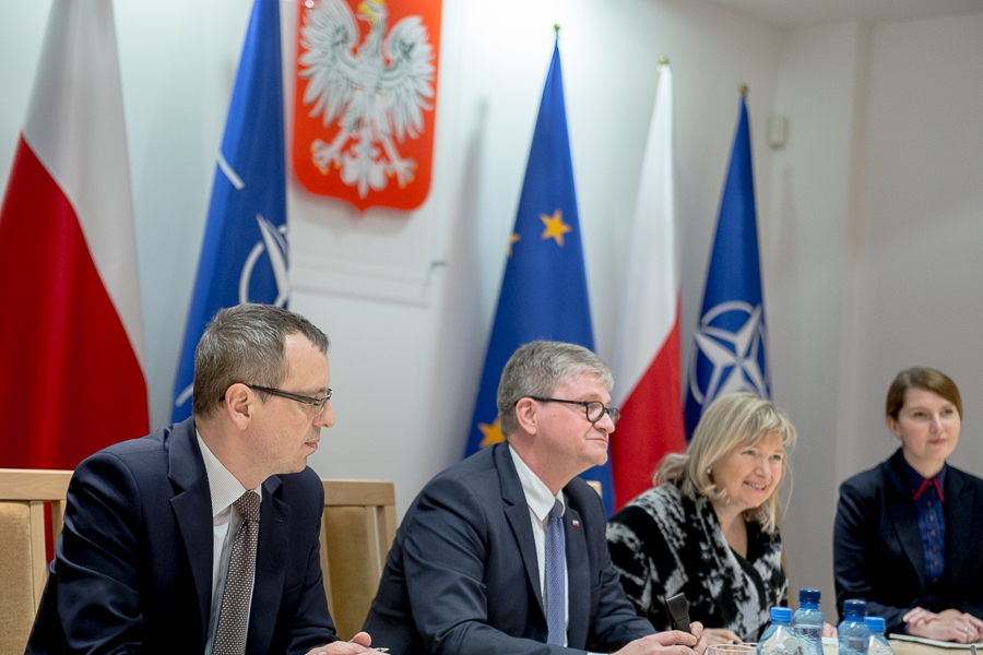 Szef BBN spotkał się z ambasadorem Szwecji w Polsce - Wydarzenia - Biuro Bezpieczeństwa Narodowego
