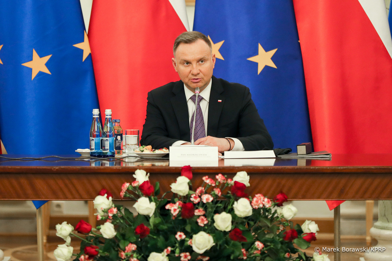 Posiedzenie Rady Gabinetowej w Pałacu Prezydenckim - Wydarzenia - Biuro Bezpieczeństwa Narodowego
