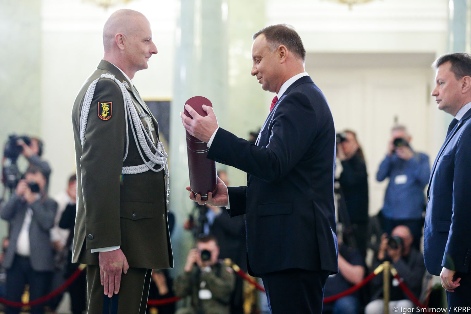 Prezydent RP wręczył nominacje generalskie oficerom Wojska Polskiego - Wydarzenia - Biuro ...